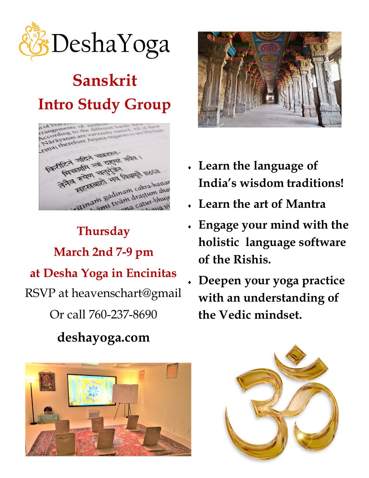 Sanskrit Classes – Desha Vidya